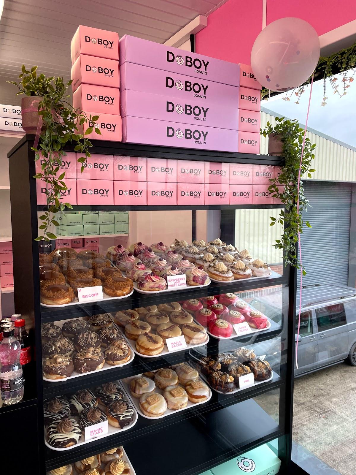 Menu at Doboy Donuts, Wakefield
