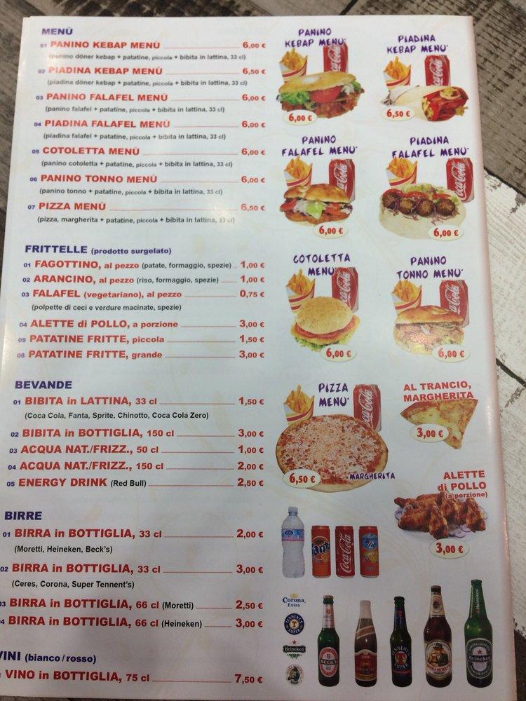 Menu da ISTANBUL ROYAL PIZZERIA E KEBAP ARESE, Arese