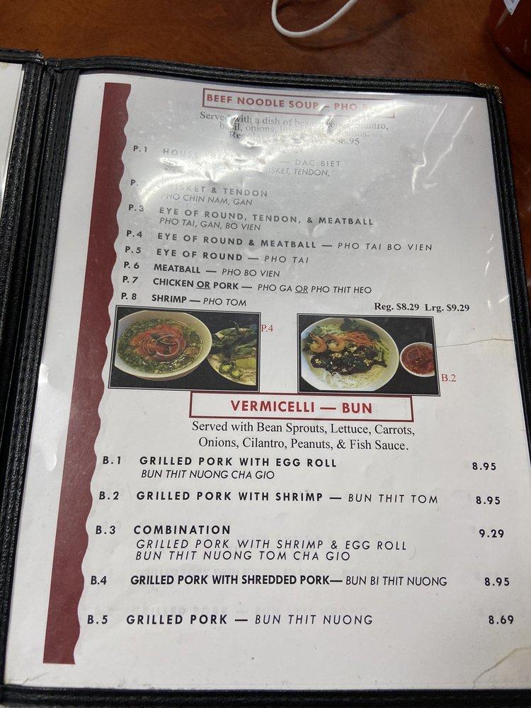 Menu at Pho Chopstix restaurant, Wichita, N Ridge Rd #103