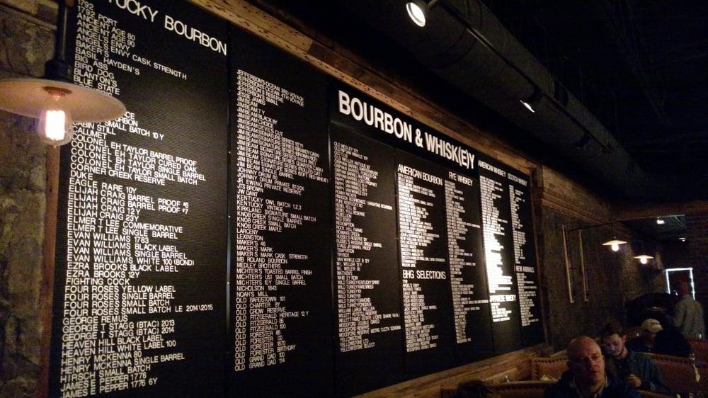 Menu at OBC Kitchen pub & bar, Lexington