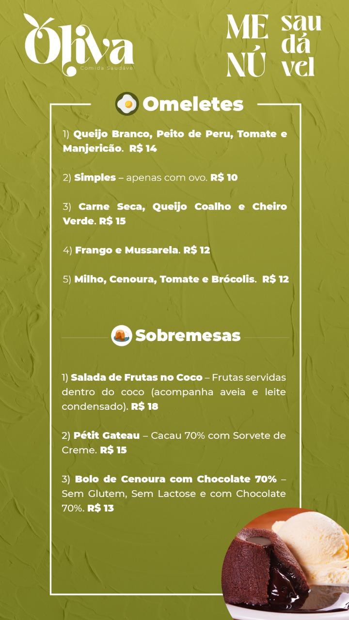 Menu em OLIVA FOOD restaurante, Brasília
