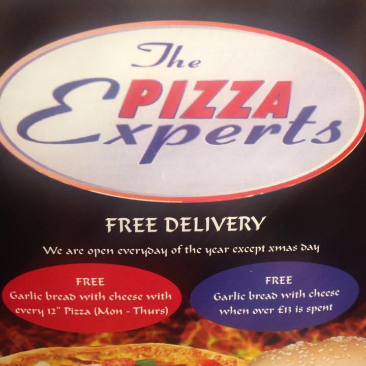 Pizza Experts in Dronfield - Restaurant menu and reviews