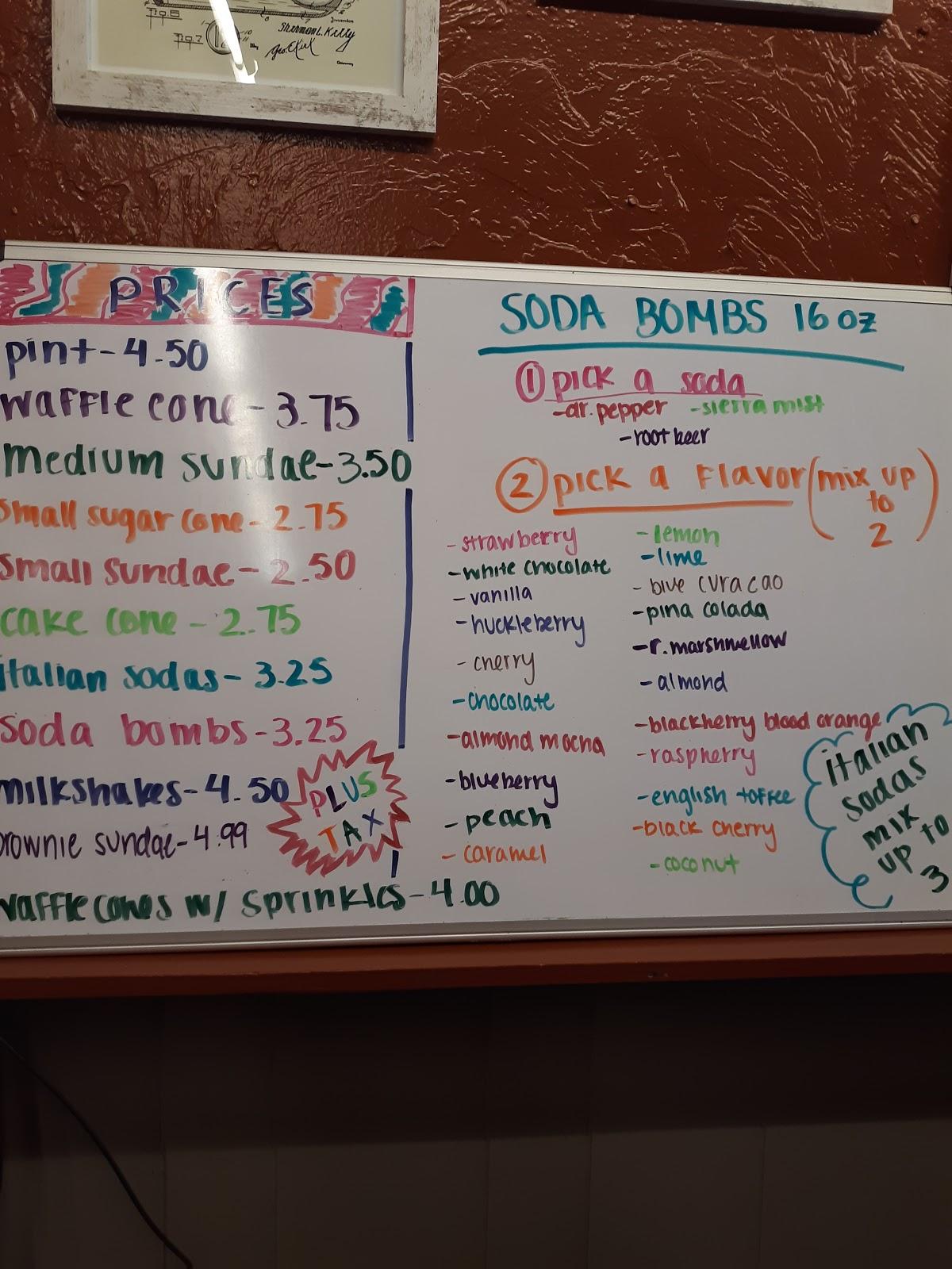 Menu at Zeppes Pizza & Subs pizzeria, Gooding