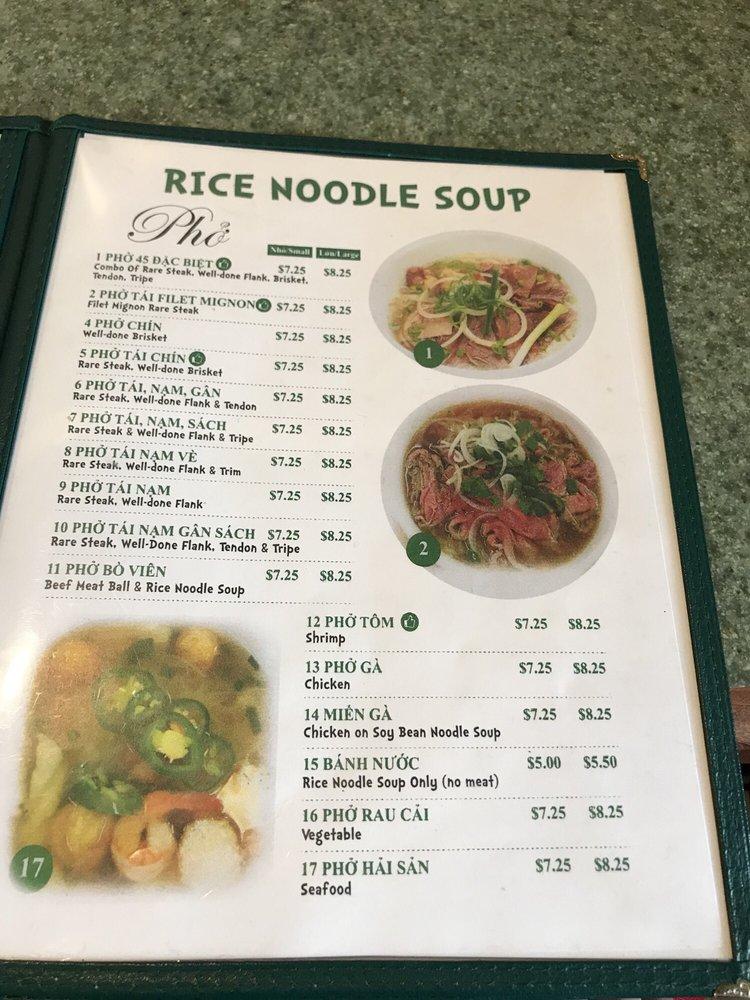 Menu at Pho 45 - La Mirada restaurant, La Mirada, La Mirada Blvd