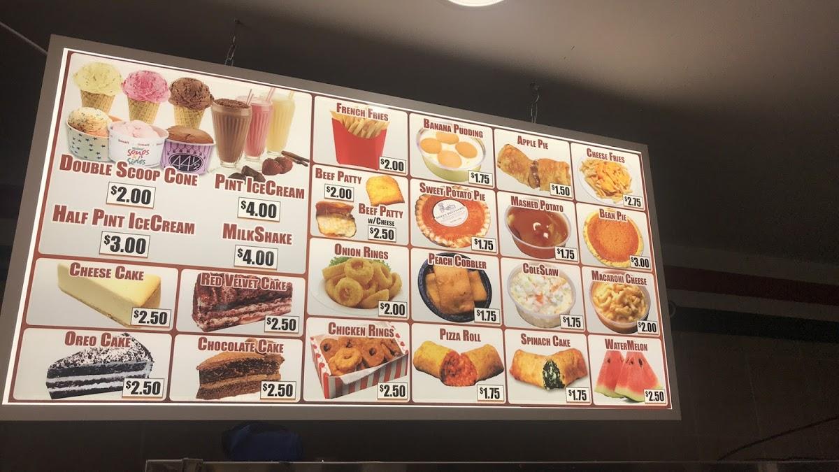 Menu at New York Fried Chicken, Pizza, and Platters restaurant, Plainfield