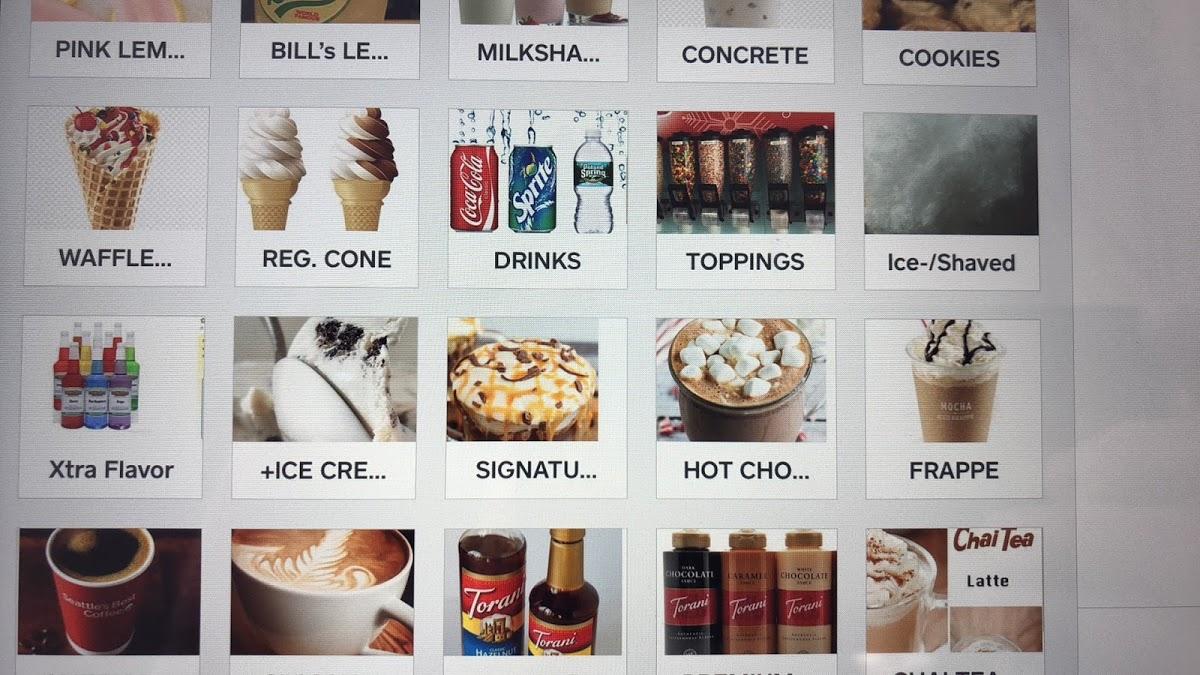 Menu at Simply Sweet Frozen Treats & Espresso, LLC, Forest