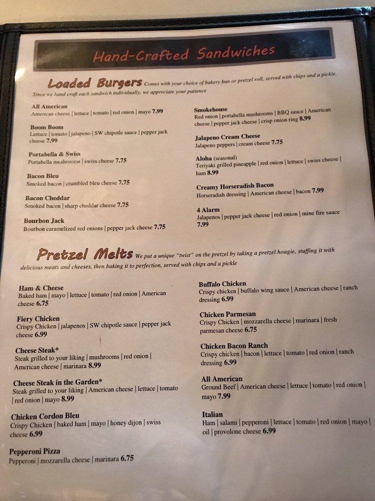 Menu at Ale House Bar & Grill, Shamokin