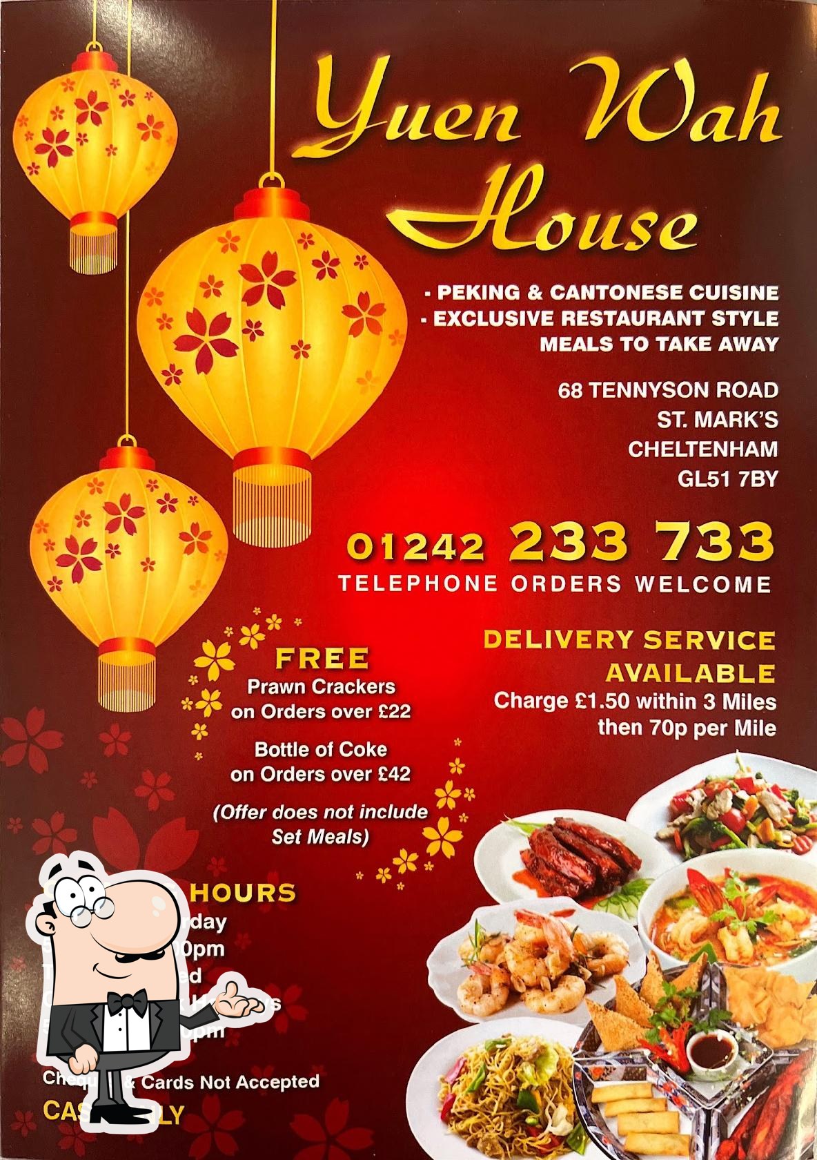 Yuen Wah House, Cheltenham - Restaurant menu, prices and reviews