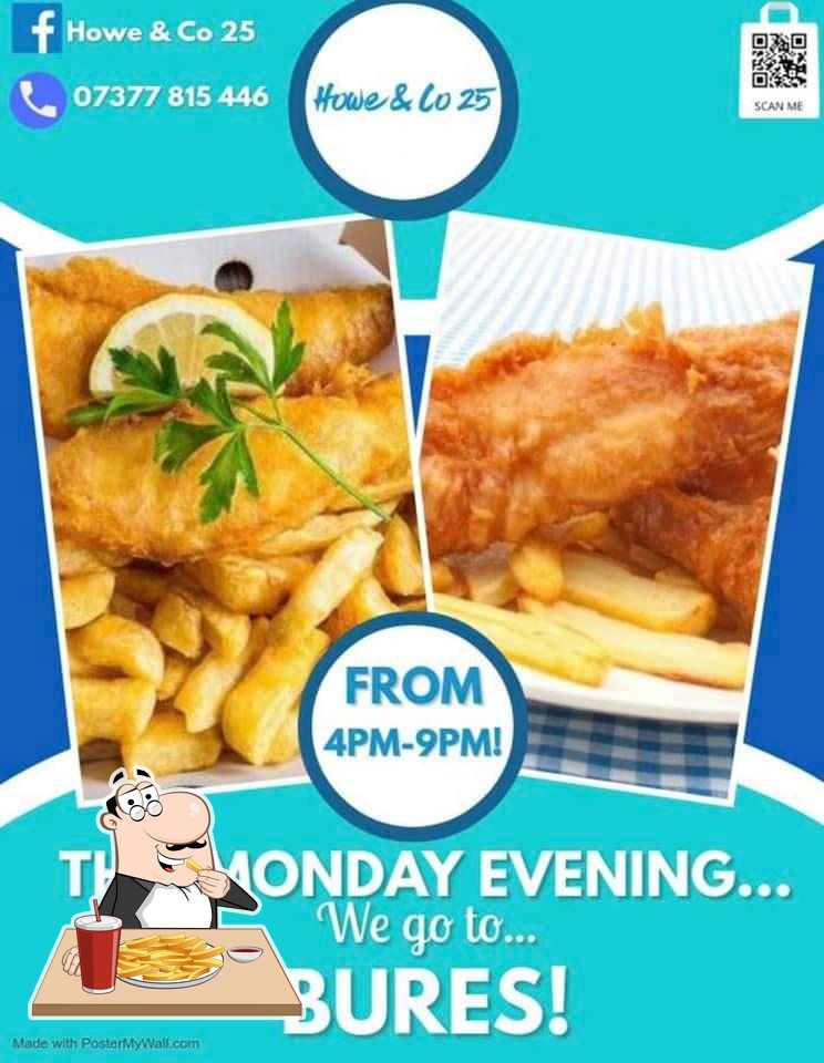 Howe and Co Fish and Chips Van 25, Colchester - Restaurant menu, prices ...