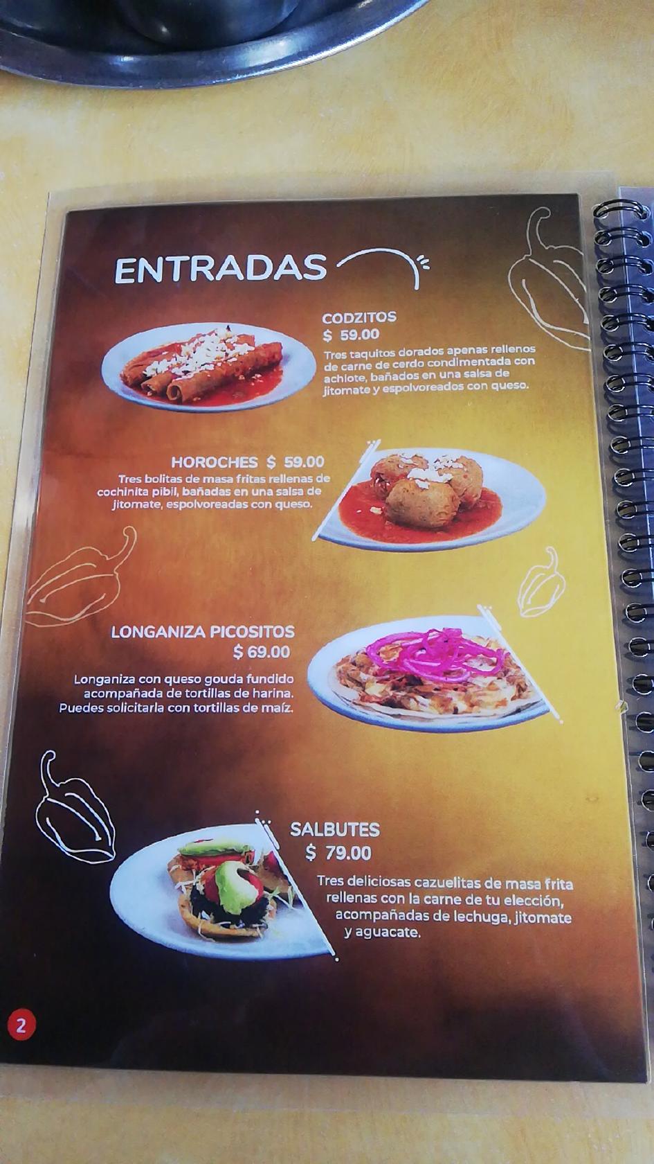 Carta del restaurante Los Picositos - Sta Fe, Ciudad del México, Los ...