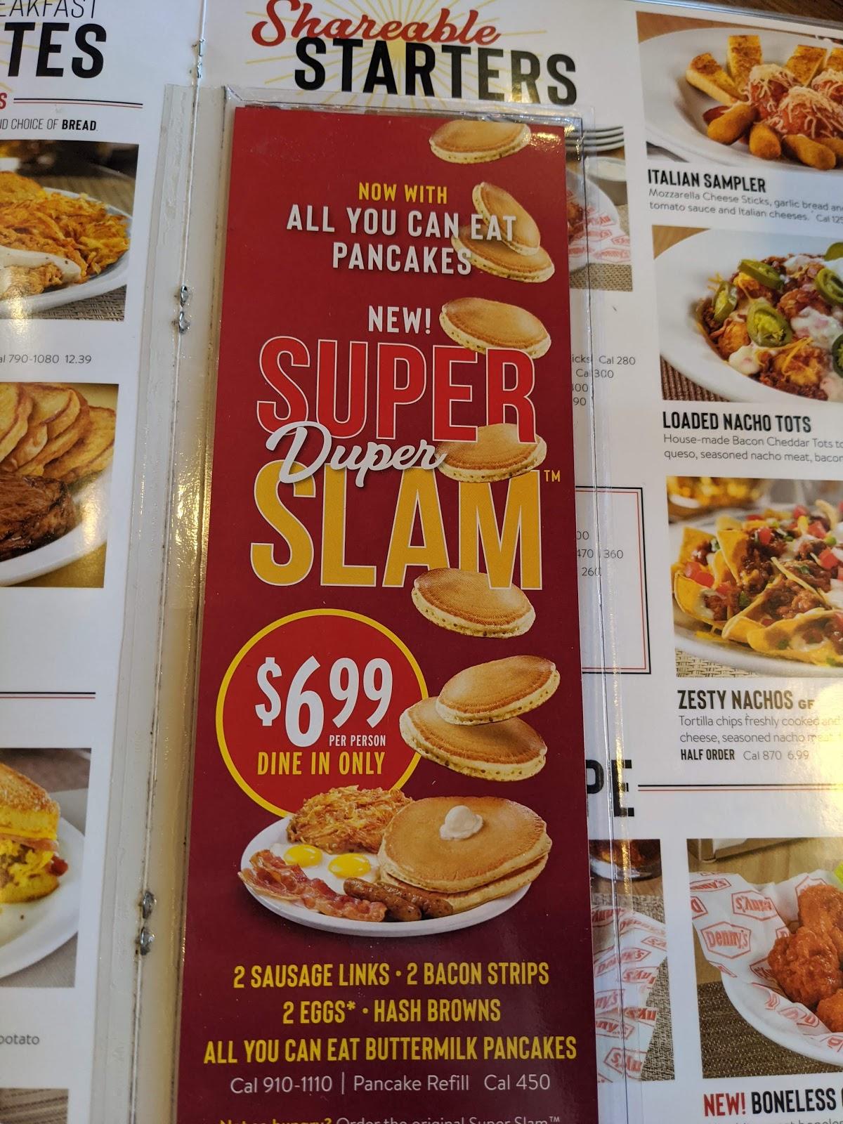 Menu at Del Taco restaurant, Española