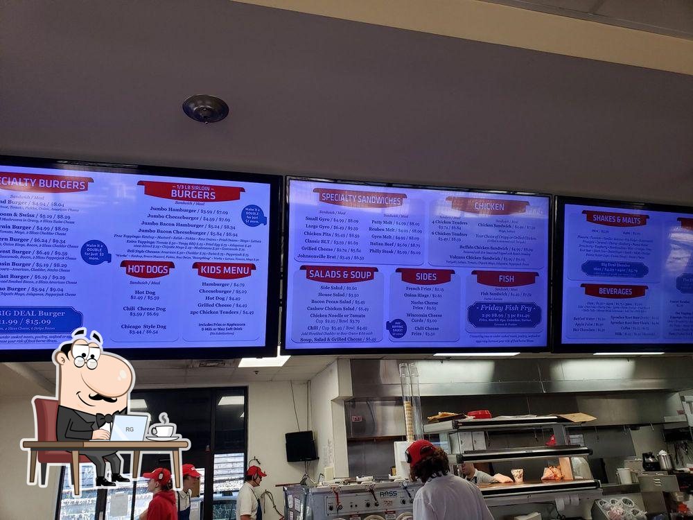Big Deal Burgers & Custard, West Allis - Restaurant menu, prices and ...