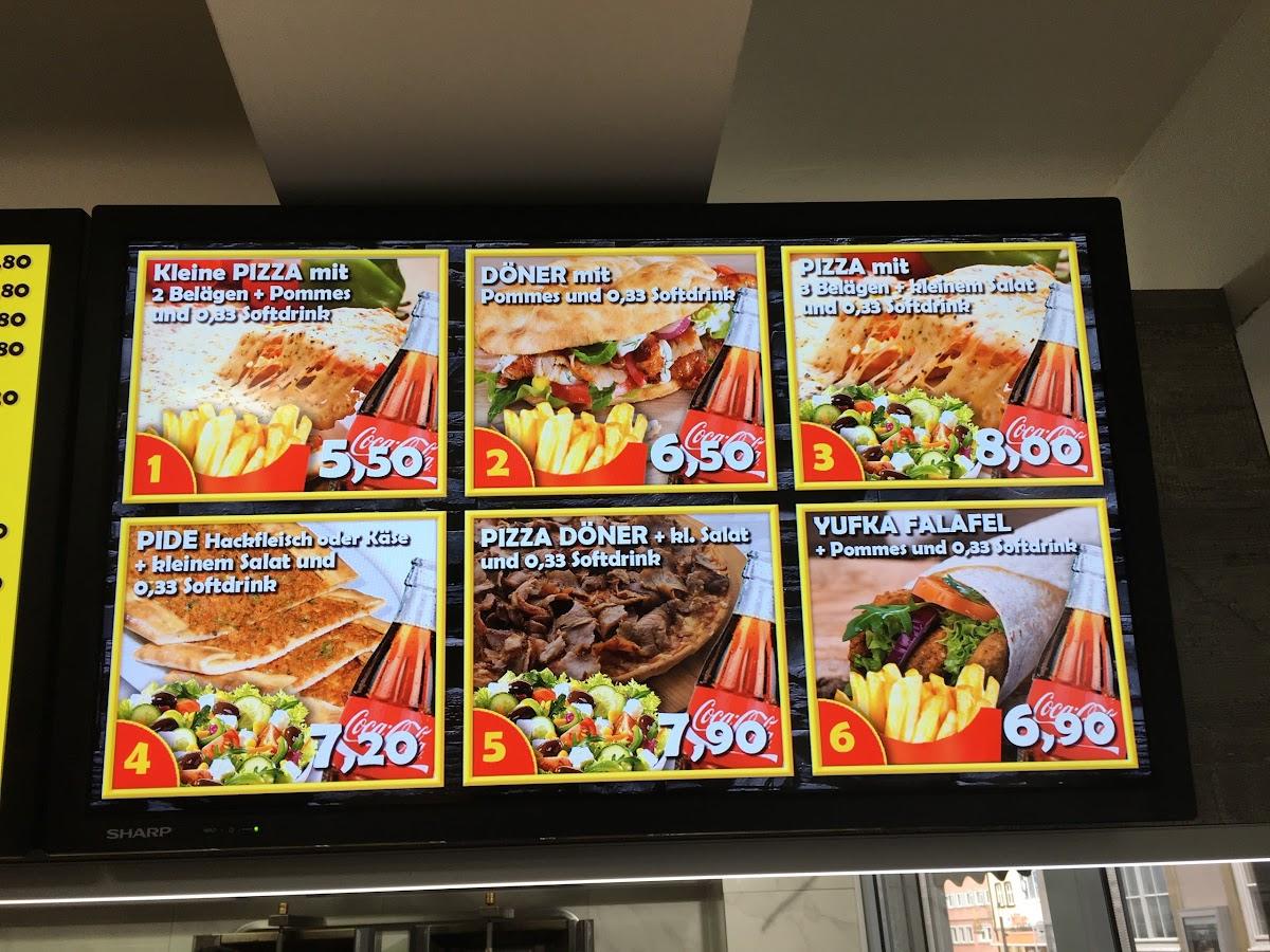Speisekarte von Sofra Pizza & Kebap, Künzelsau