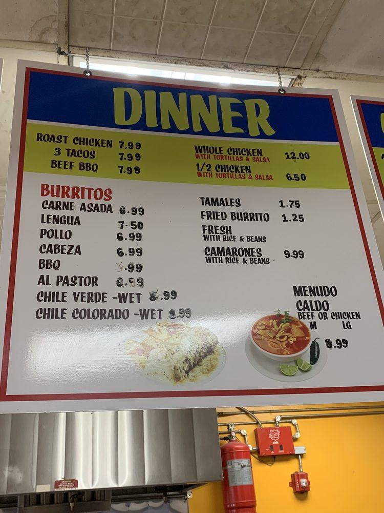 Menu at Day & Night Market restaurant, Bakersfield, Mettler Frontage Rd W