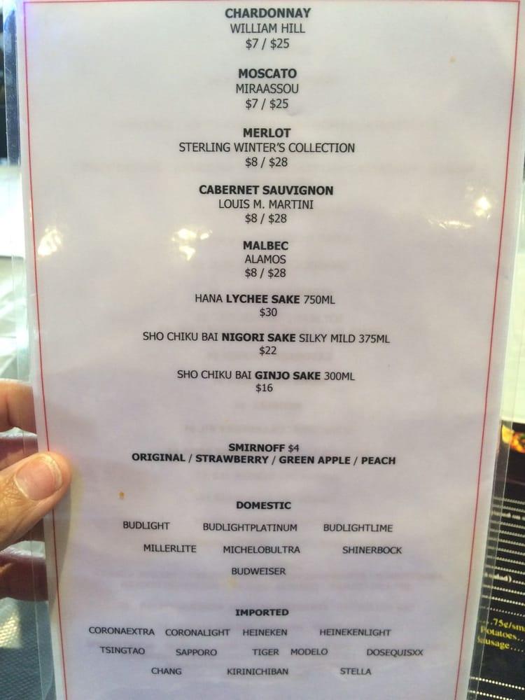 Menu at Crawfish & Noodles restaurant, Houston, Bellaire Blvd #990