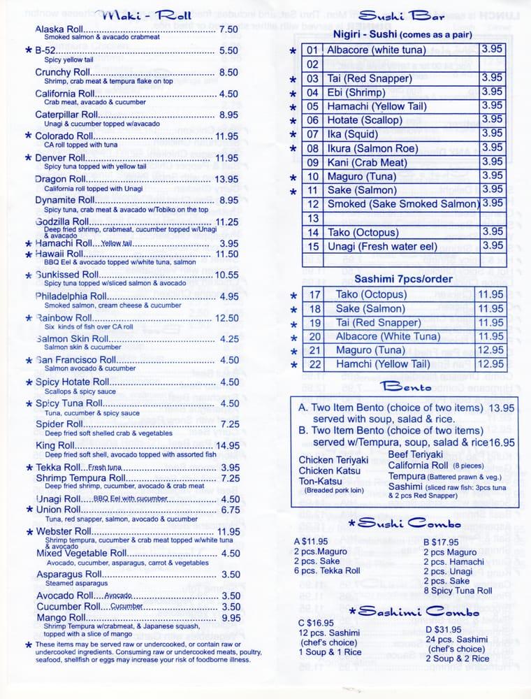 Menu at Egg Roll King restaurant, Highlands Ranch, E County Line Rd