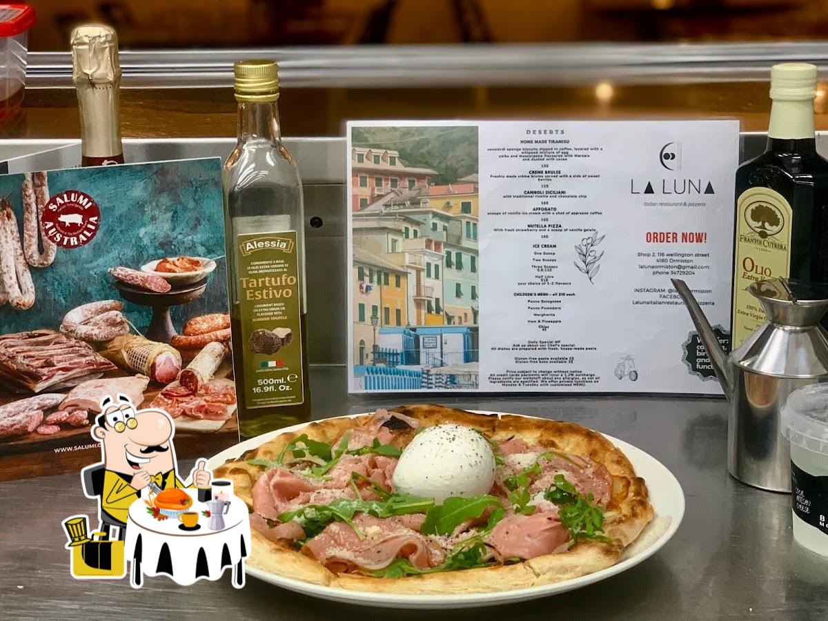 La luna italian restaurant & pizzeria in Ormiston - Restaurant menu and ...