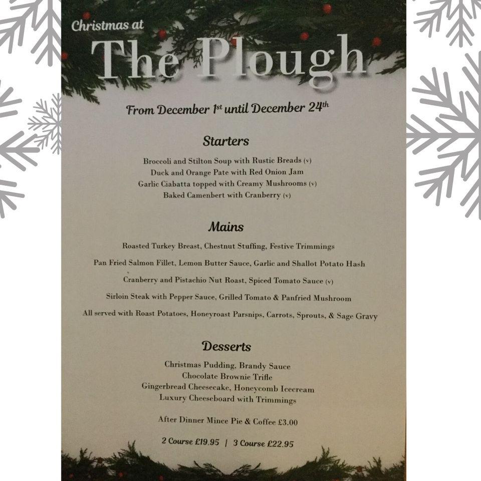 Menu at The Plough Inn Croft pub & bar, Croft