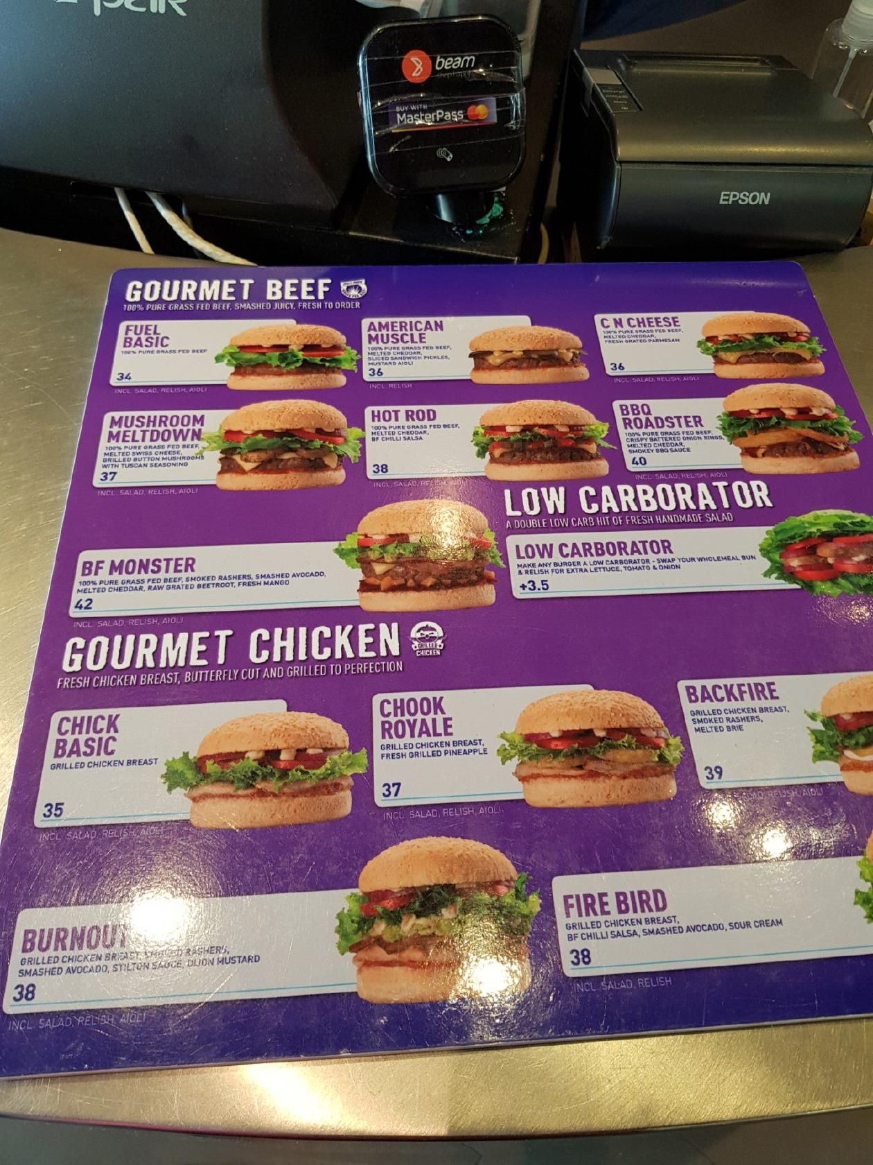 Menu at BurgerFuel · Al Barsha Mall | Gourmet Burgers, Dubai, Al Barsha ...