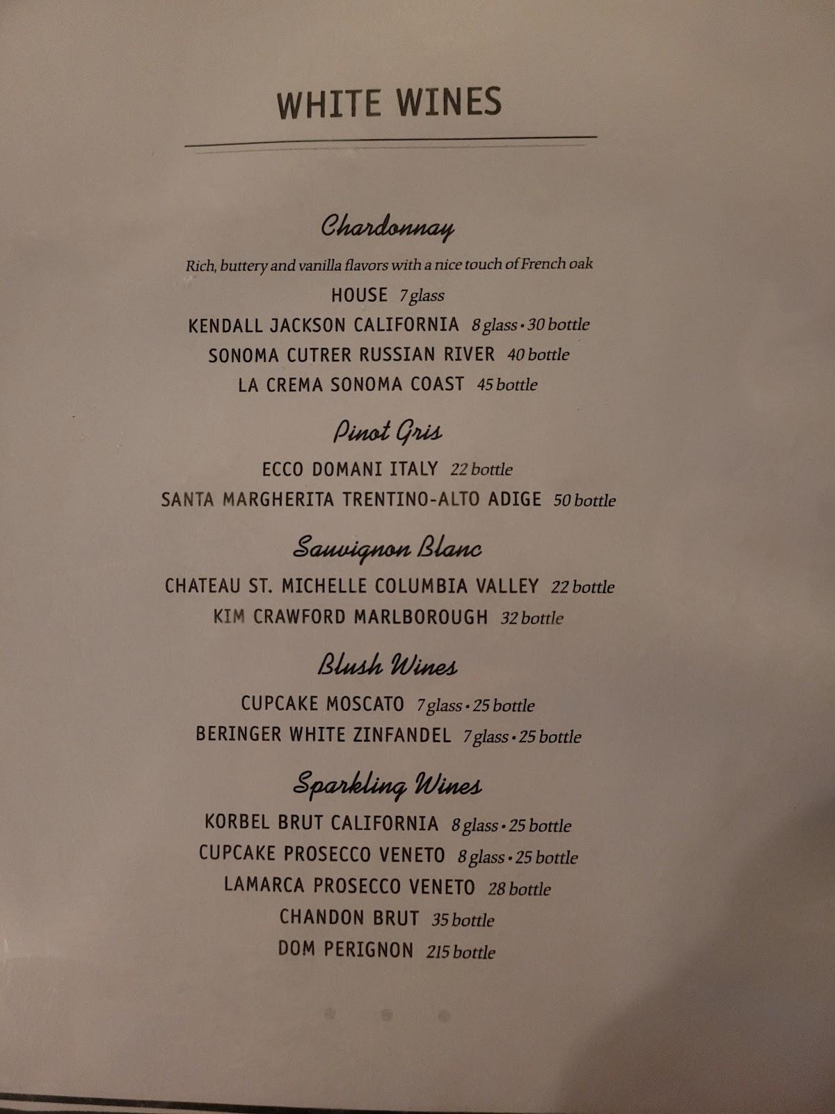Menu at Rusty Barrell Supper Club Inc, Ponca City