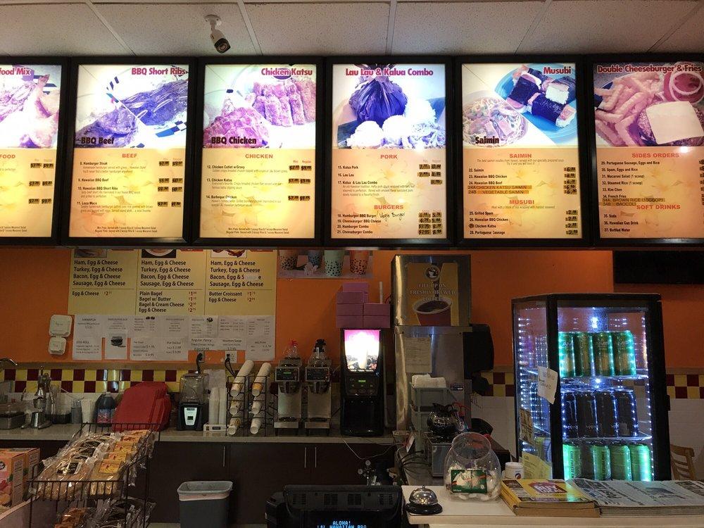 Carta de SH HAWAIIAN BBQ&DONUT, Palo Alto