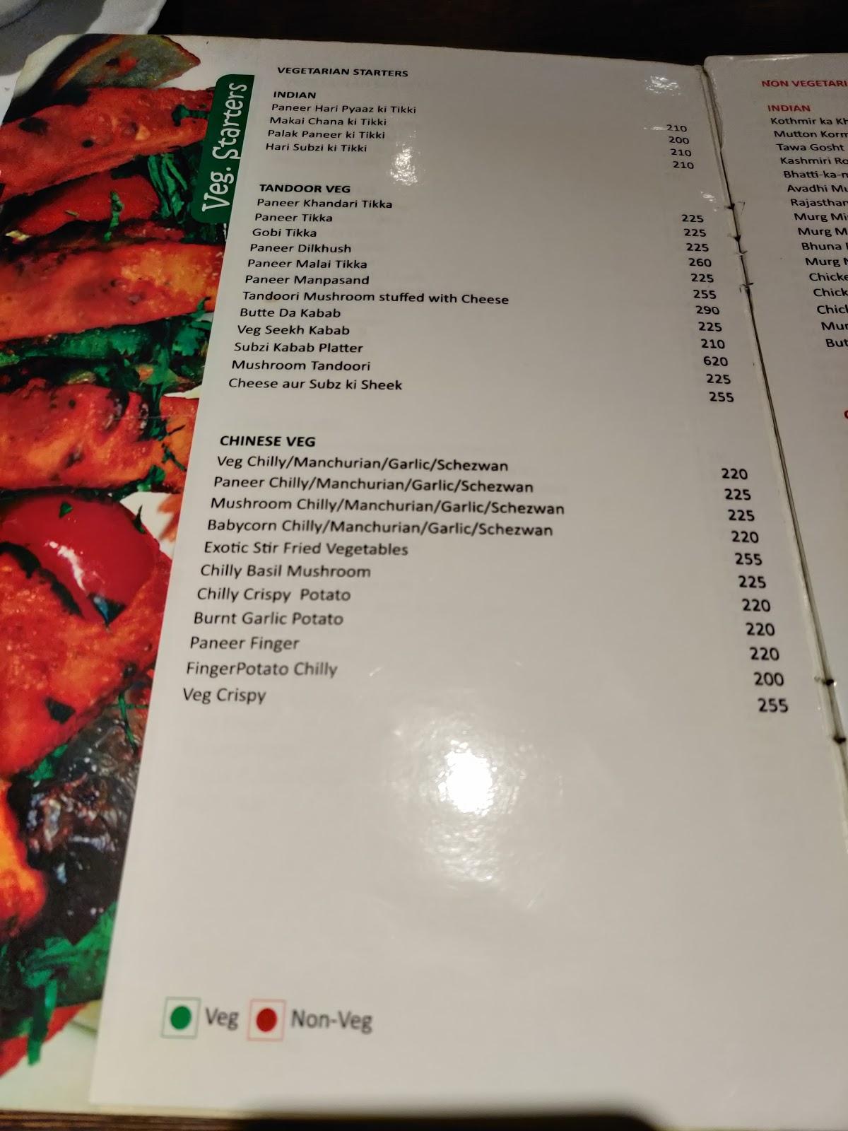 Menu at Maharaja Restaurant chakala, Mumbai, Maharaja Restaurant