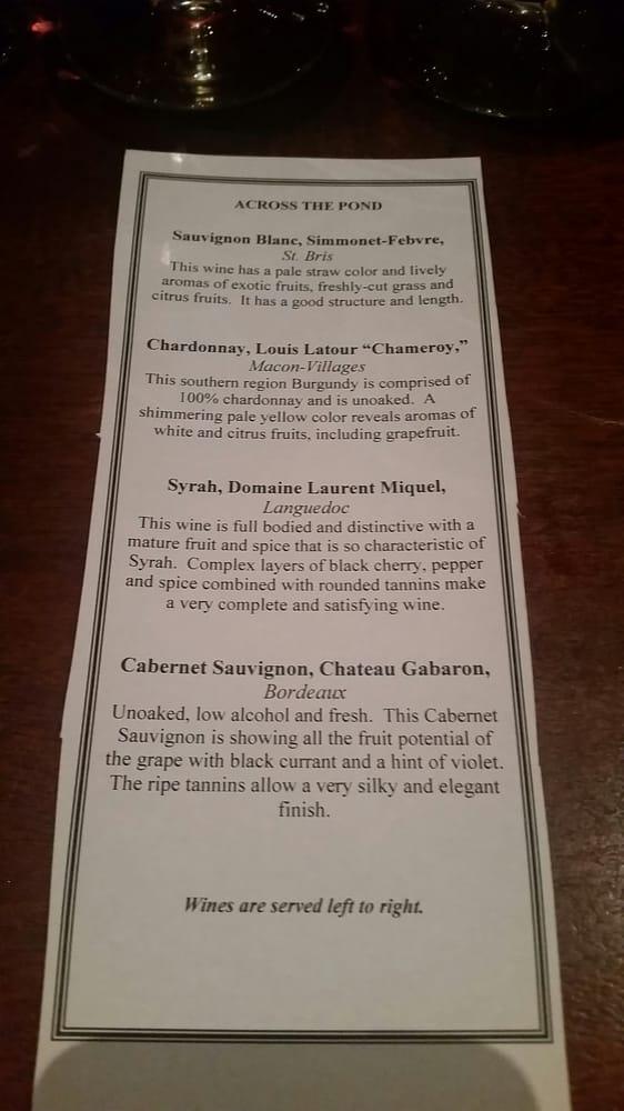 Menu at Lucky 32 Southern Kitchen restaurant, Cary