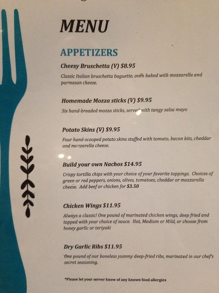 Menu at Tanglefoot Bar & Grill, Hudson's Hope