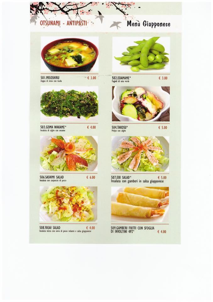 Menu da ChengDu Ristorante Cinese&Giapponese, Roma
