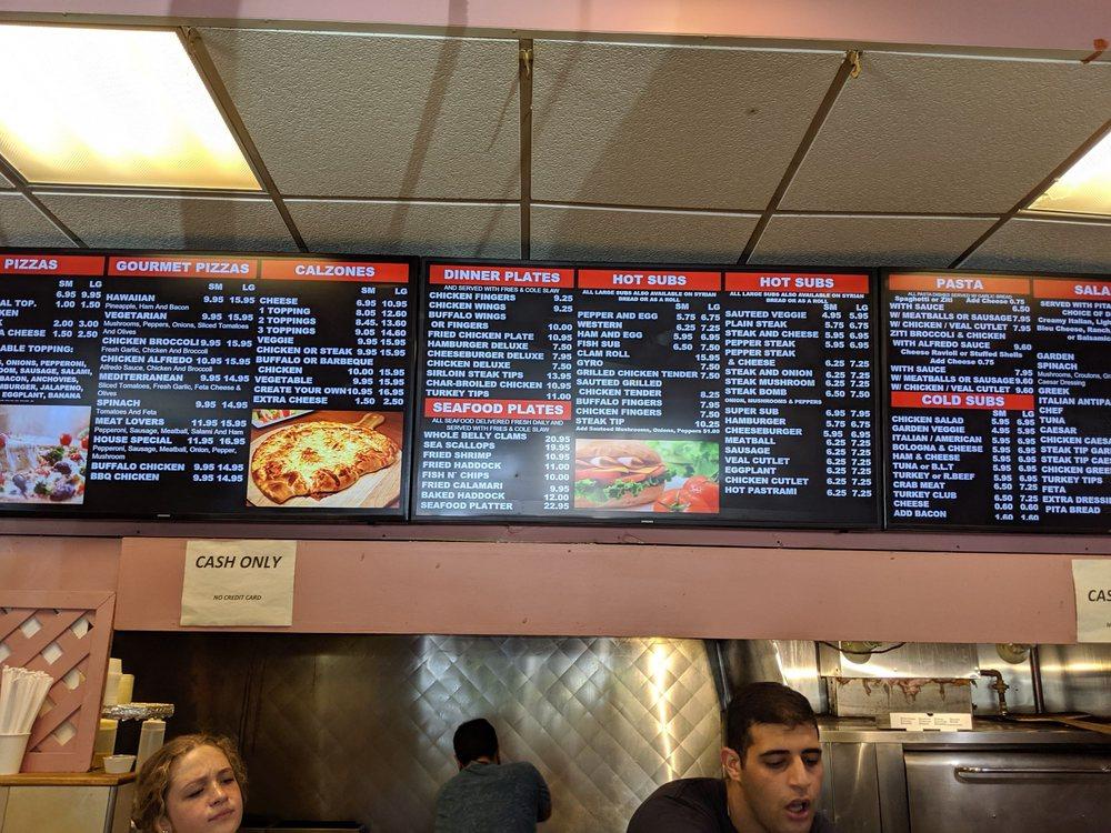 Menu at Copeland Street Sub & Pizza pizzeria, Quincy