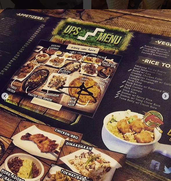 Menu at Upstairs Rooftop Bar Kitchen, Davao City, Erloom Building