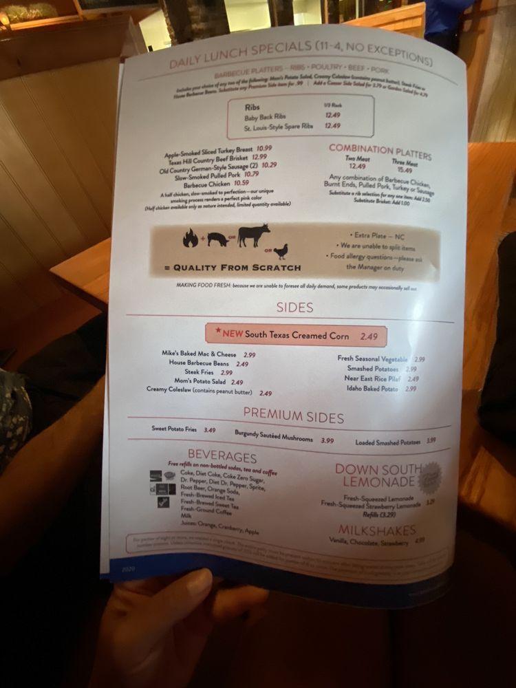 Menu at Goodwood Barbecue Co, Riverdale