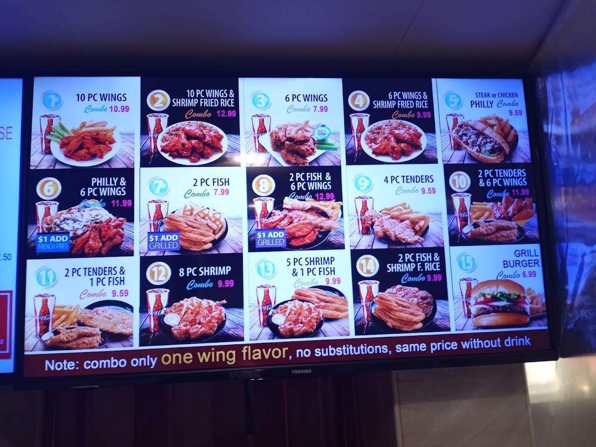 Menu at Craft Fry Wing restaurant, Tampa