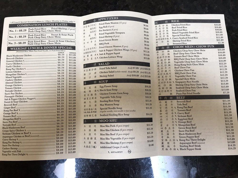 Menu at Lee Kitchen restaurant, Bonadelle Ranchos-Madera Ranchos