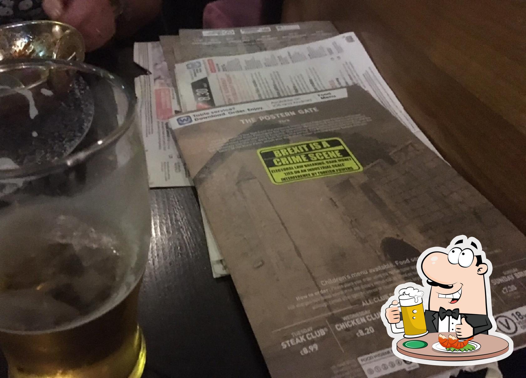 The Postern Gate in York - Restaurant menu and reviews