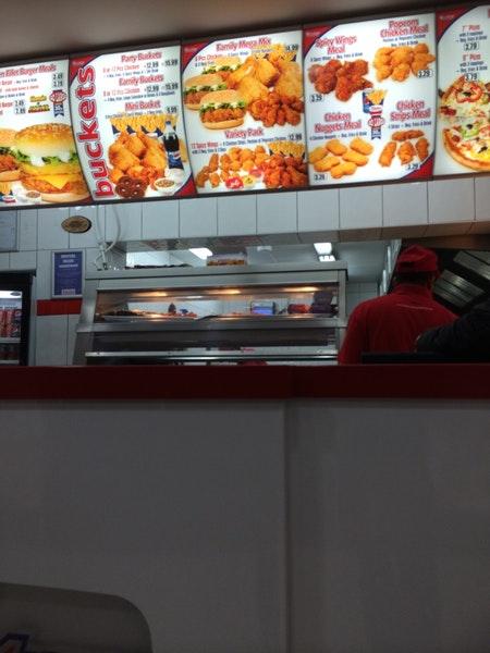 Menu at Chesters Chicken Manchester restaurant, Manchester, 212 Wilmslow Rd