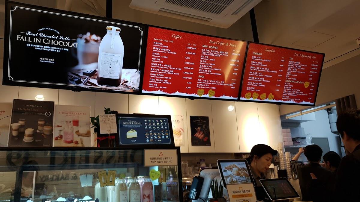 Menu at 디저트39 강남역점 cafe, Seoul
