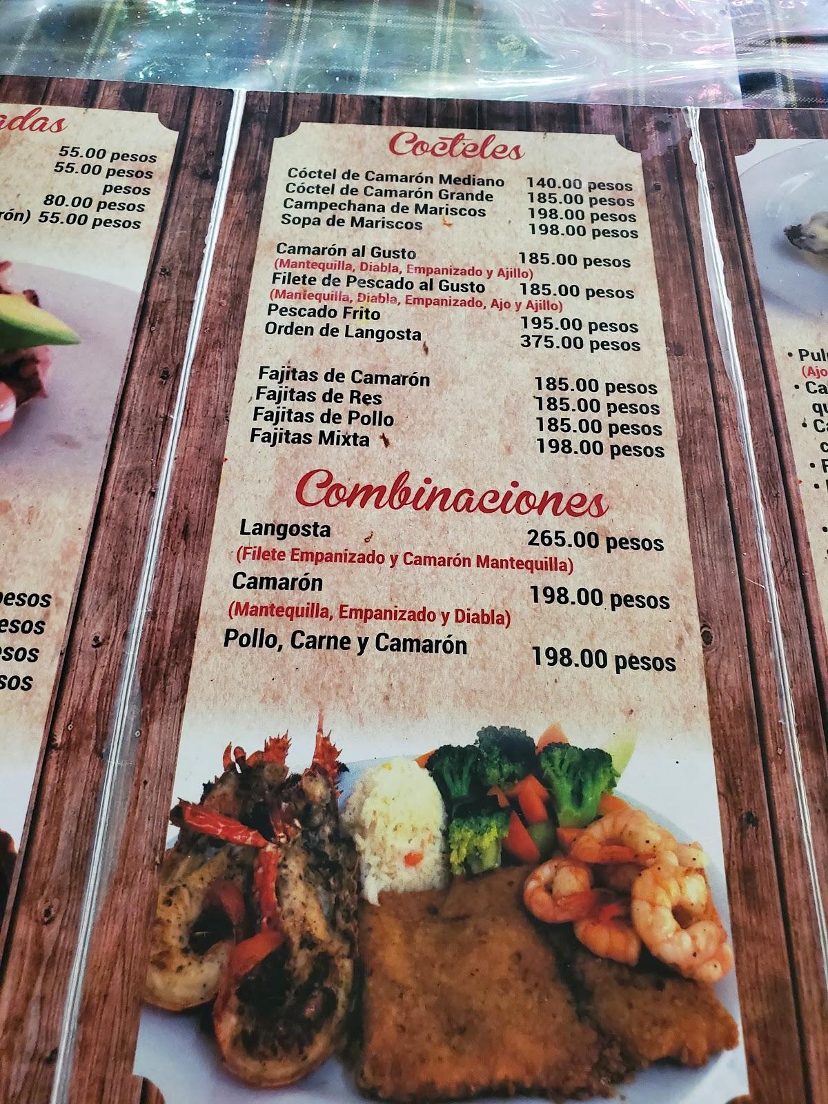 Menu at El Jacalito pub & bar, Mismaloya
