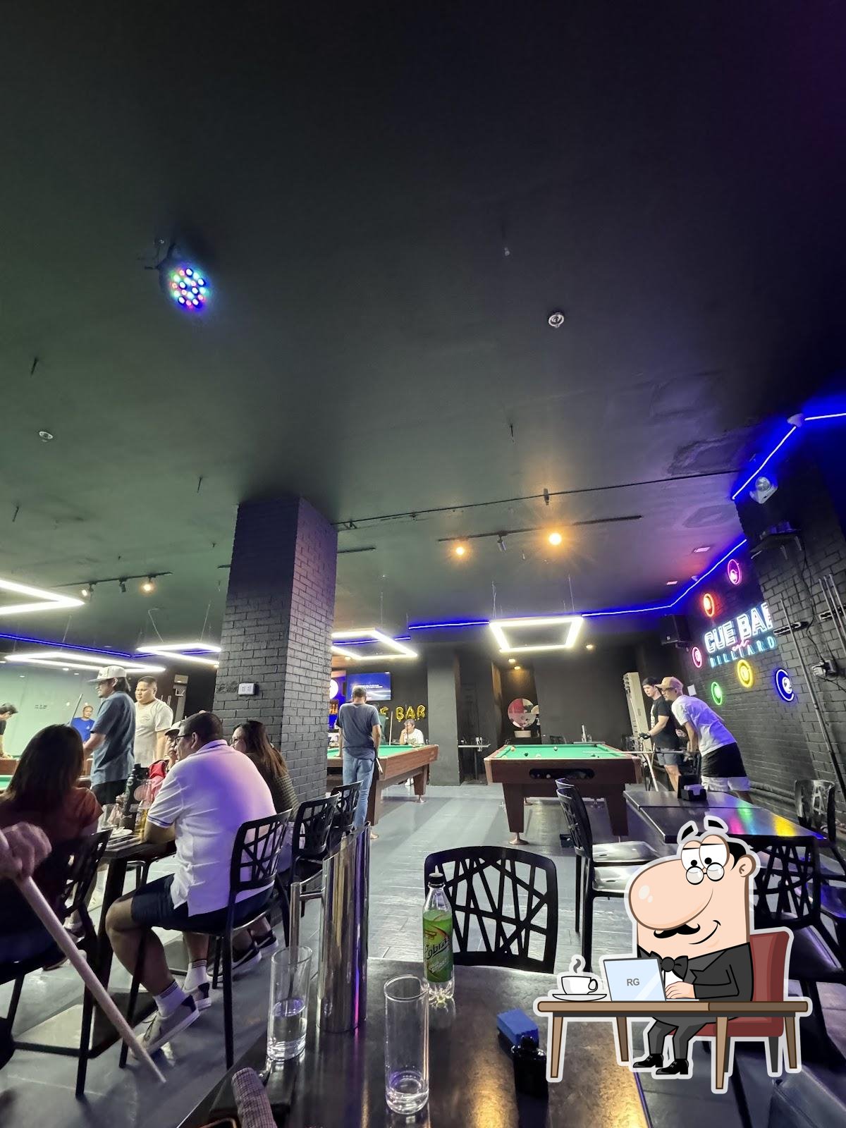 CUE BAR & BILLIARDS, Quezon City - Restaurant menu, prices and reviews