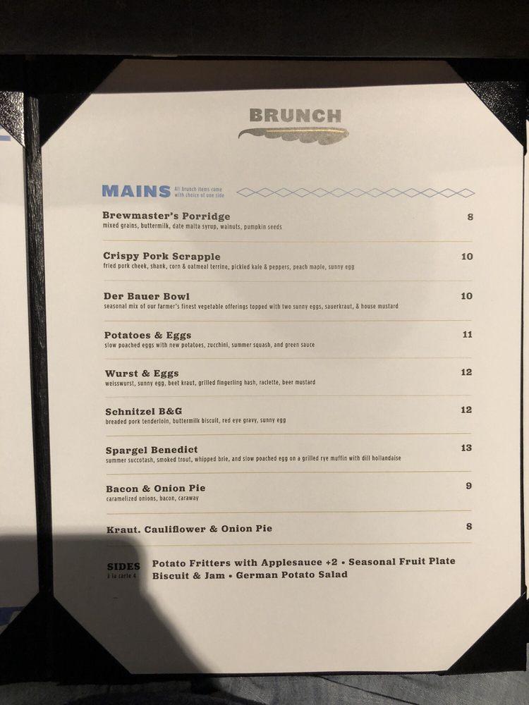 Menu at Liter House pub & bar, Indianapolis