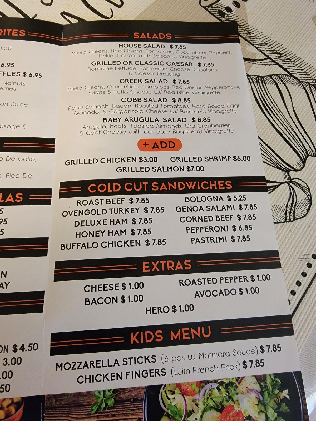 Menu at Laurel Road Cafe & Deli, East Northport