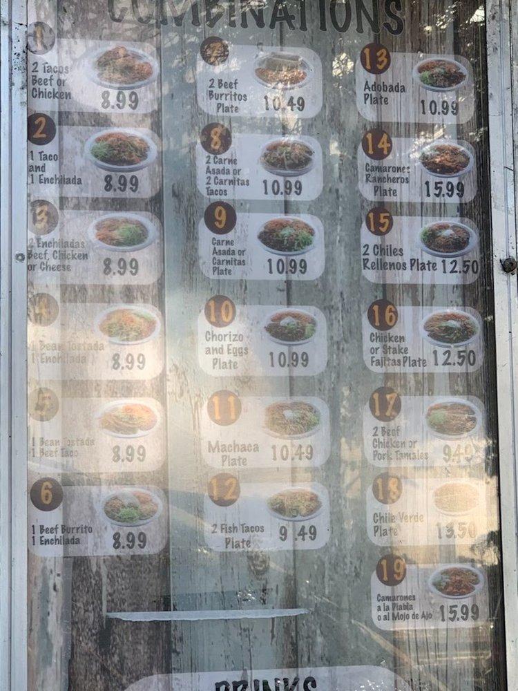 Menu at Super Oscar's Mexican Food restaurant, Lincoln City, NE Hwy 101