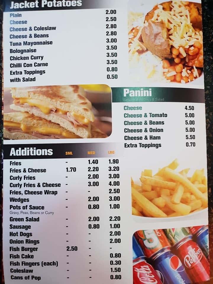 Menu at Deep Pan Kid pizzeria, Mansfield