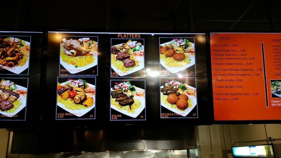 Menu at Olive Tree Mediterranean Restaurant, Kent, SE Kent-Kangley Rd