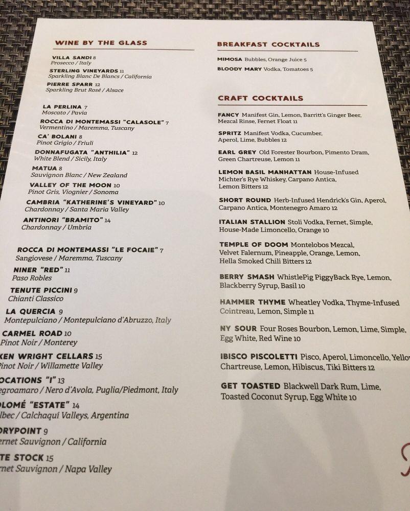 Menu at Midtown Table pub & bar, Jacksonville
