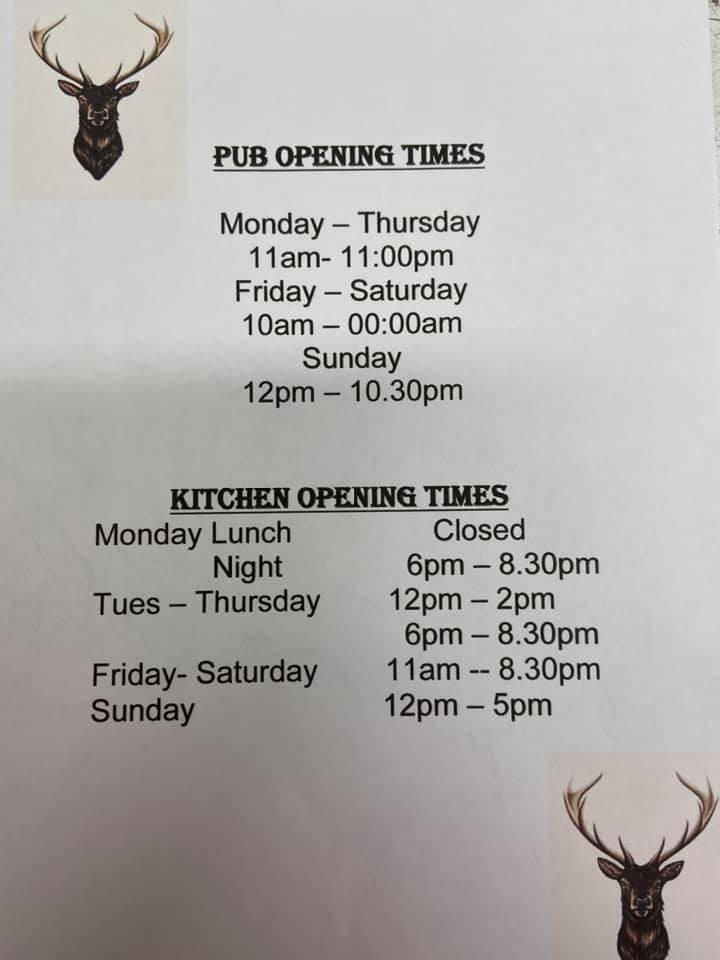Menu at The Roebuck Inn pub & bar, Southampton, 19 Marchwood Village Centre