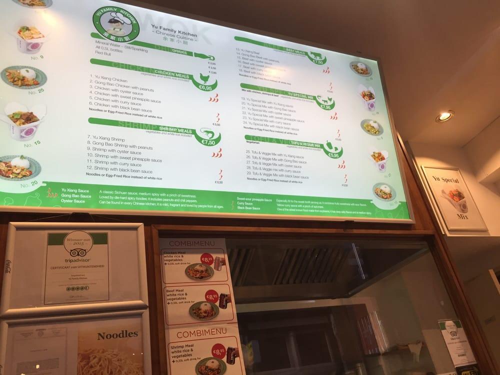 Menu at Wok To Walk, Amsterdam, Kolksteeg 8