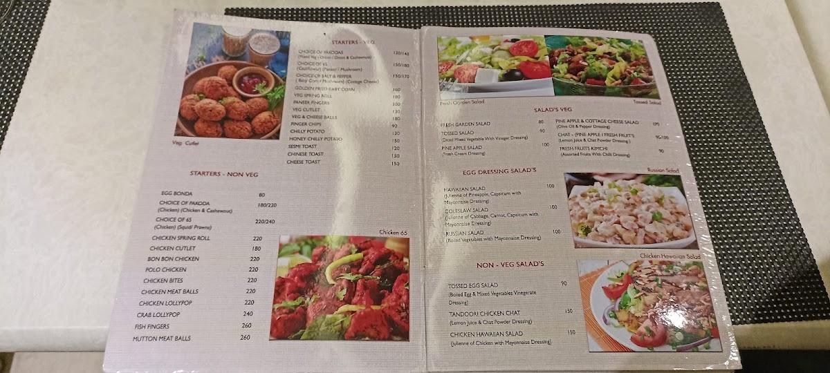 Menu at Sahana Castle Restaurant, Nagercoil