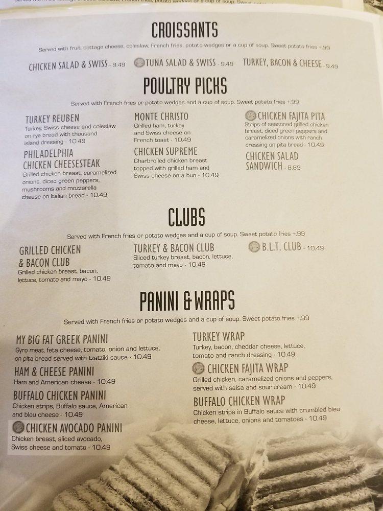 Menu at Christos Family Dining restaurant, Plymouth