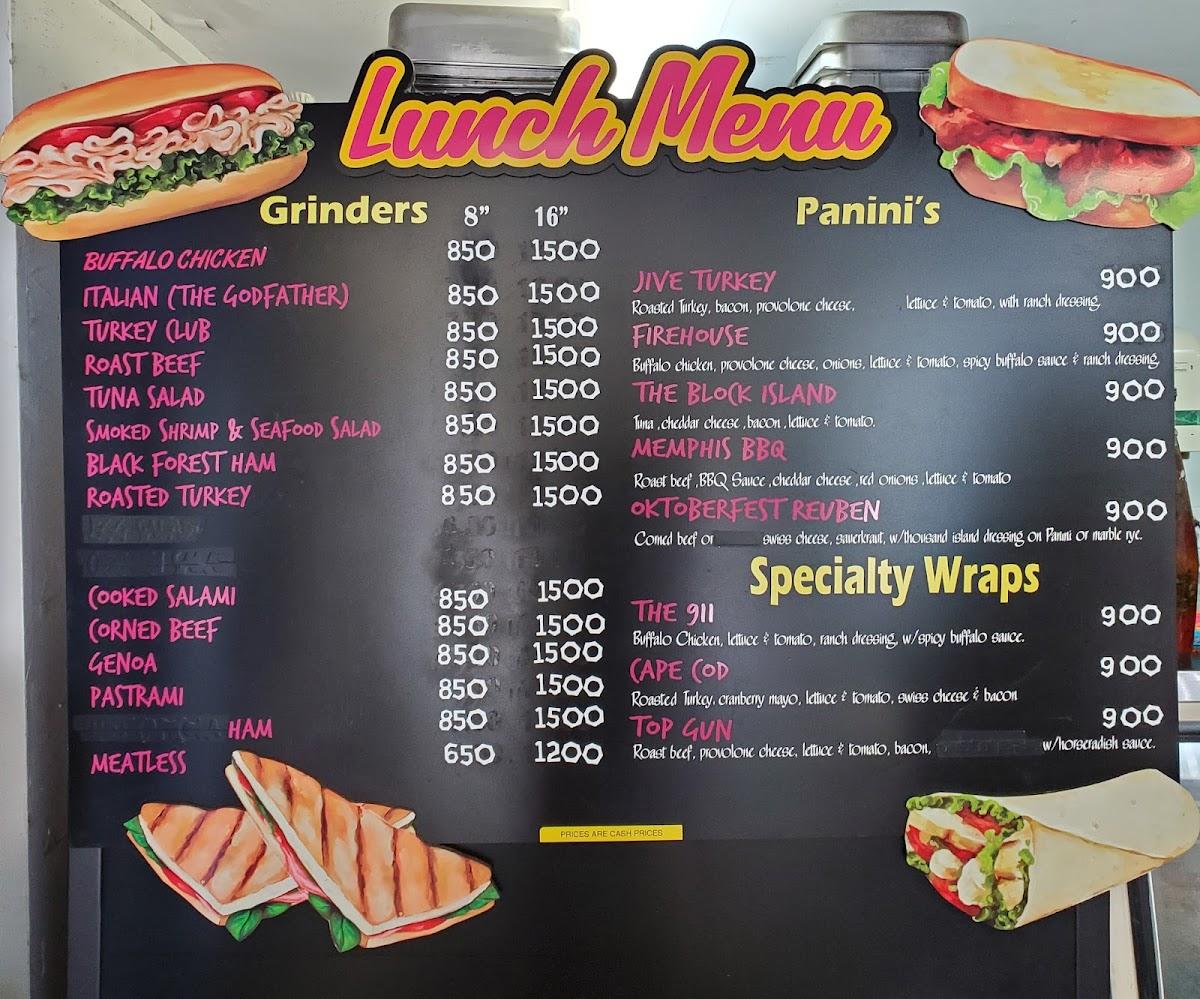 Menu at Post Road Market restaurant, East Lyme